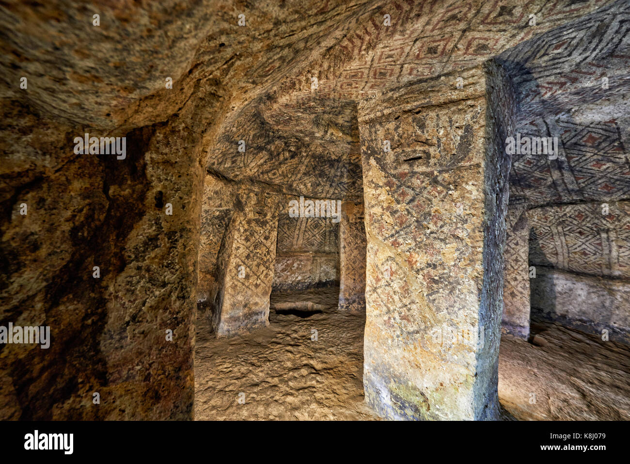 Hypogeum, tombs of Alto de Segovia which also contains many hypogea ...