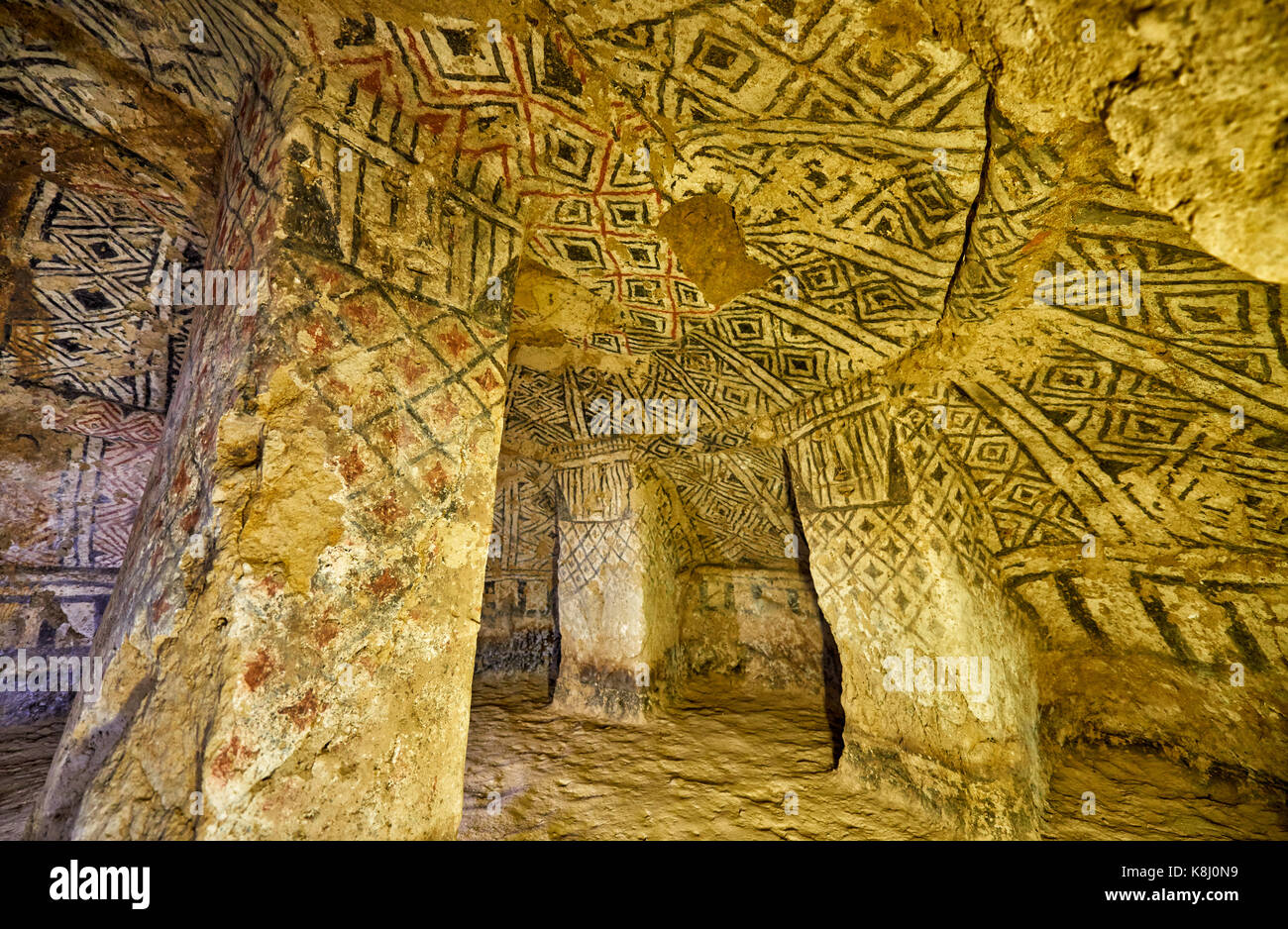 Hypogeum, tombs of Alto de Segovia which also contains many hypogea ...