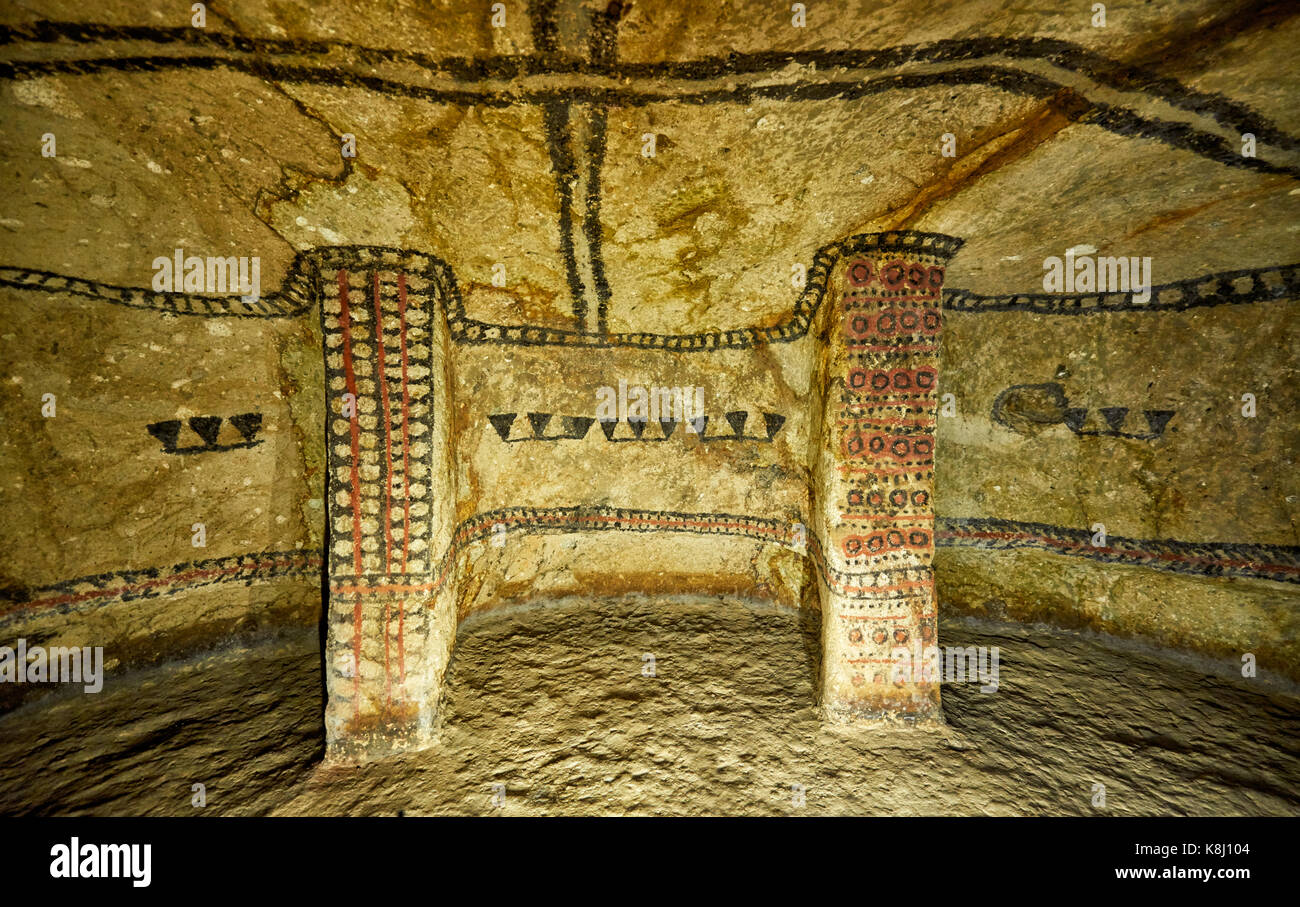 Hypogeum, tombs of Alto de Segovia which also contains many hypogea ...