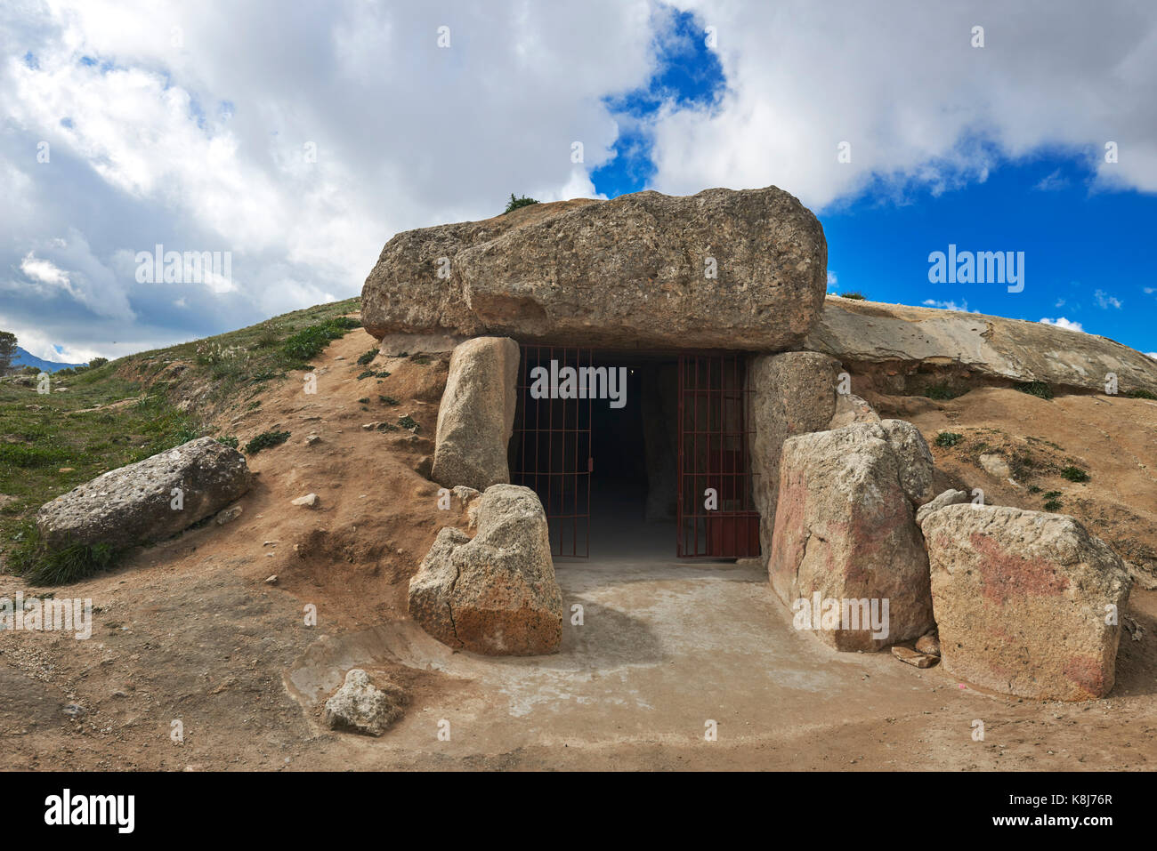 Dolmen of Menga, Menga megalithic dolmen, Antequera, UNESCO World ...