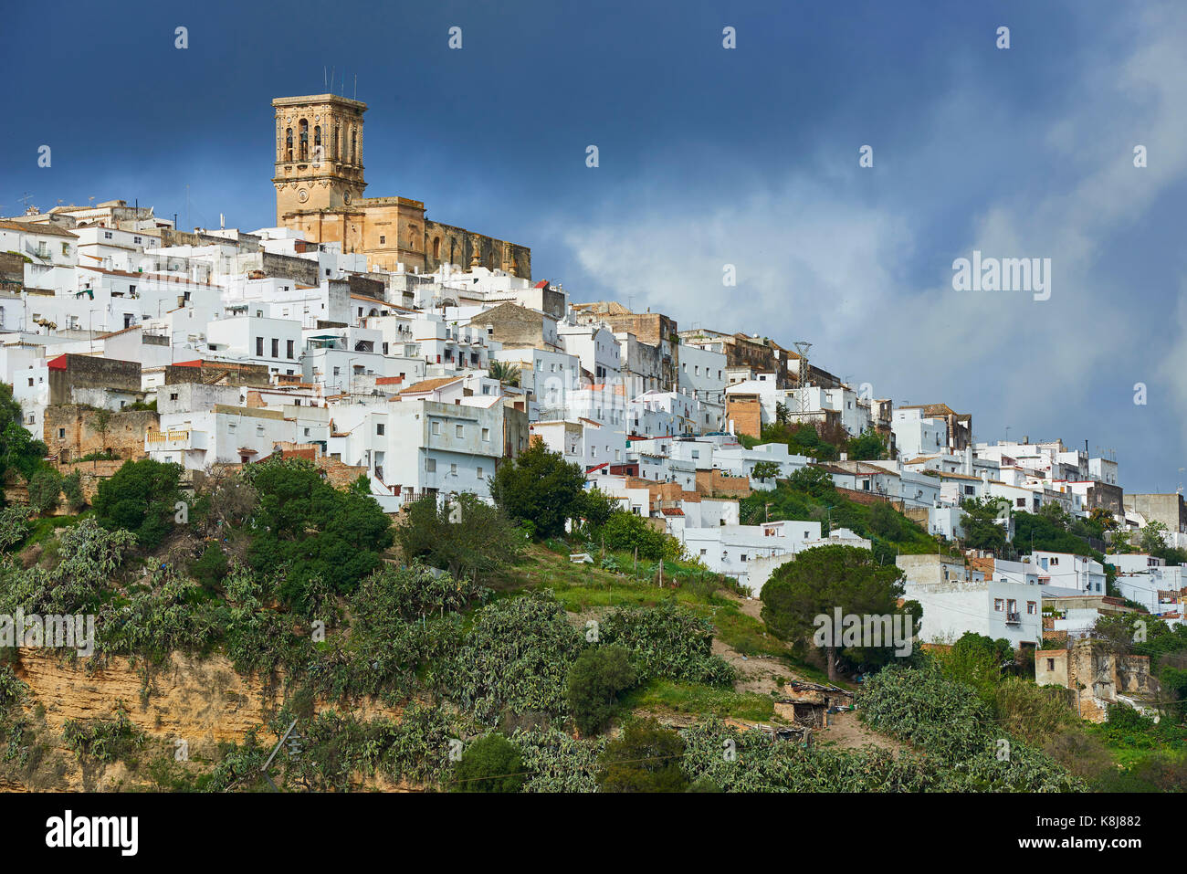 Arcos de la Frontera, Pueblos Blancos (´white towns´) Route, Cadiz ...