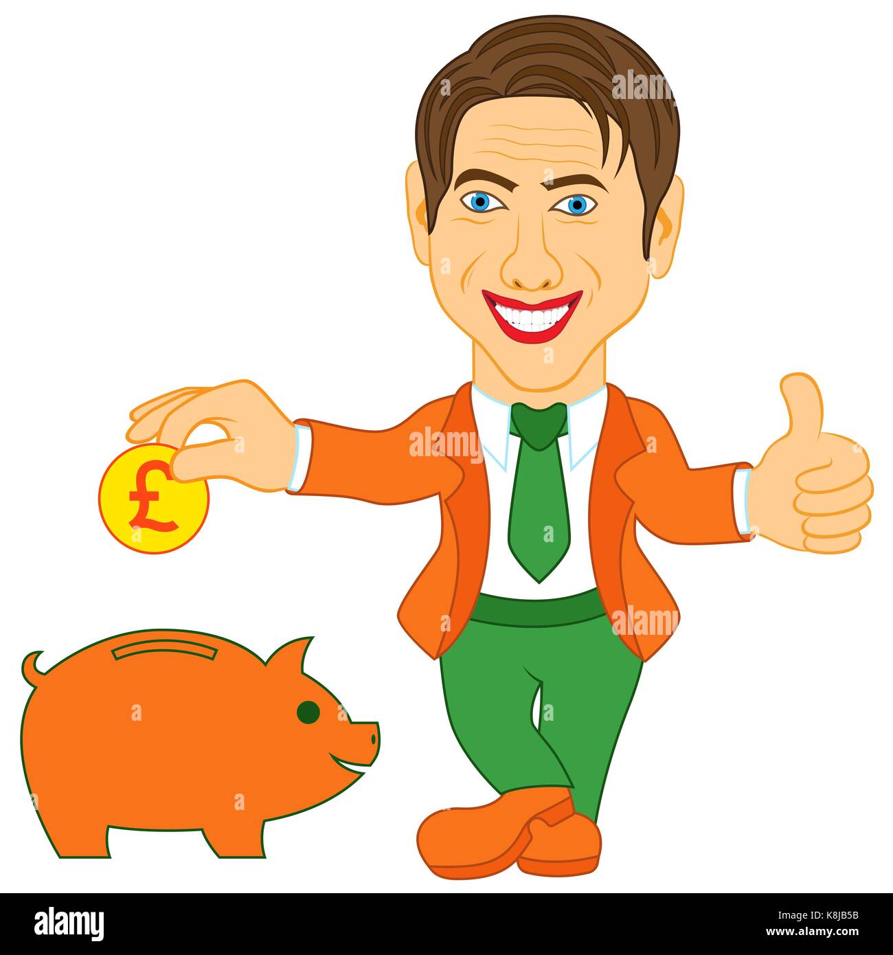 Savings mature Stock Vector Images - Alamy