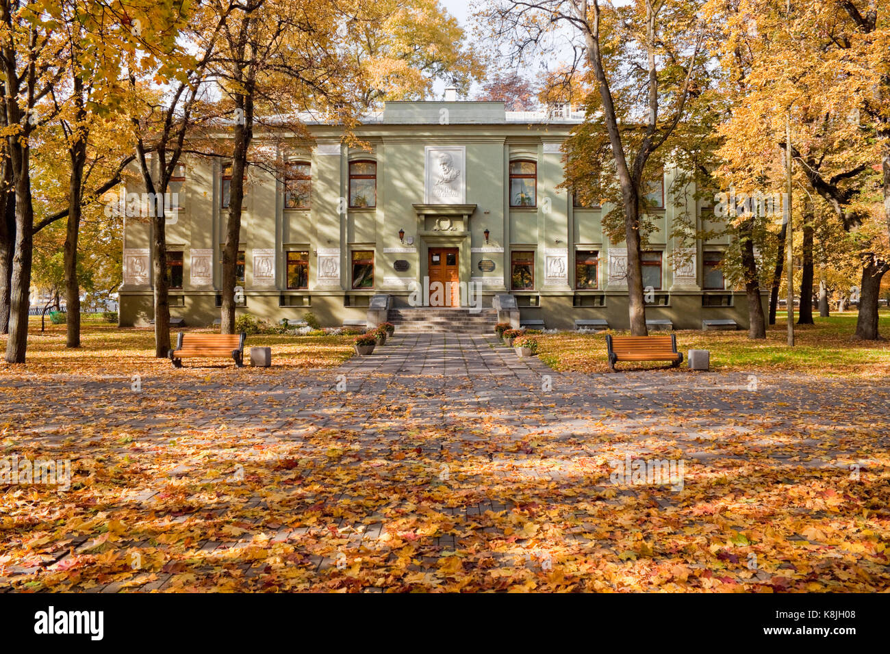 Museum of belarusian poet and writer Janka Kupala (Ivan Lutsevich) in ...