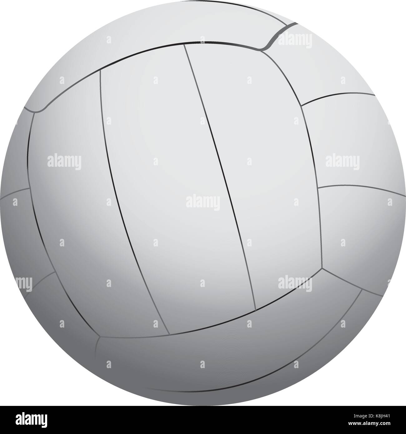 Isolated volleyball ball Stock Vector Image & Art - Alamy