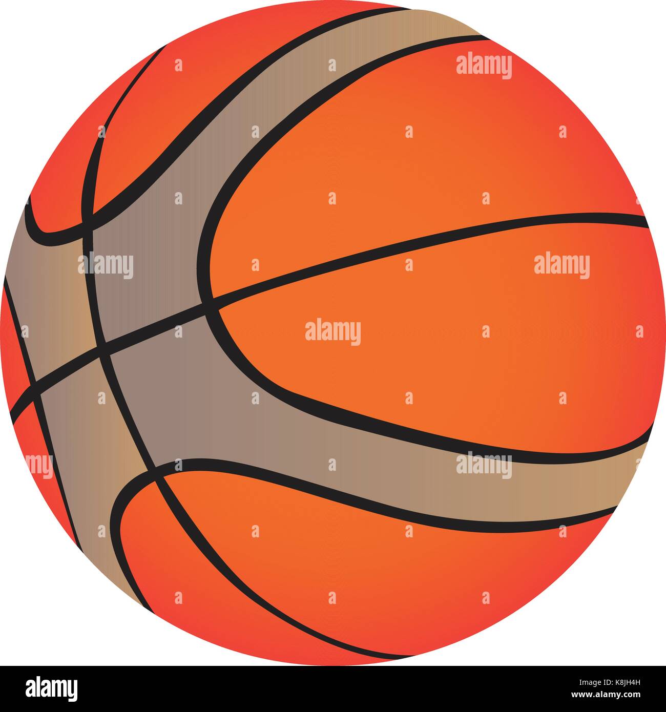 Isolated basketball ball Stock Vector Image & Art - Alamy