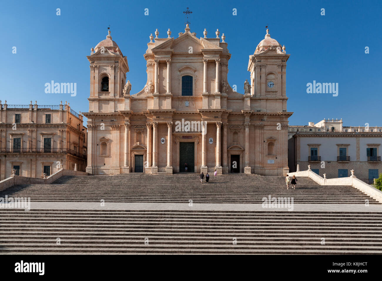 Noto, (Sicily, Ragusa, Italy) Catthedral of San Nicolò Stock Photo - Alamy