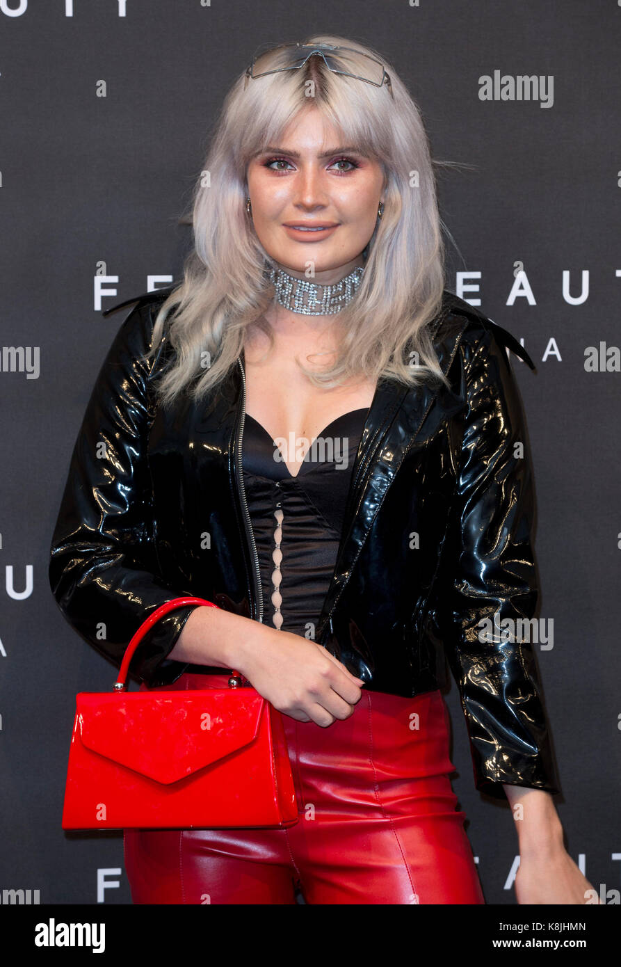 Cassyette arrives at the Fenty Beauty by Rihanna launch party at Harvey ...