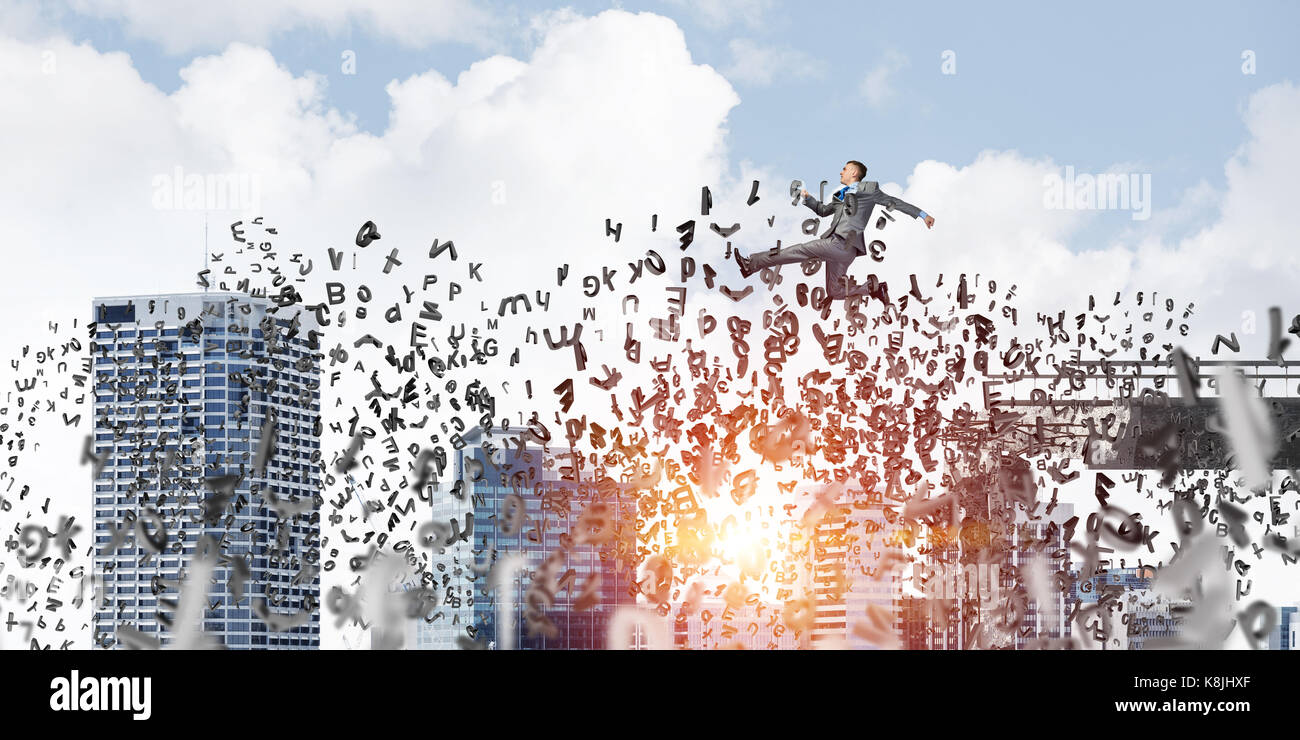 Problem and difficulties overcoming concept Stock Photo - Alamy