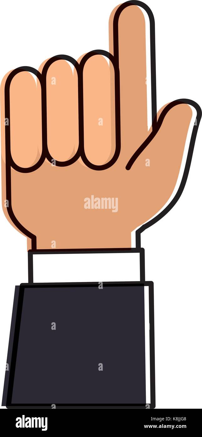 human hand touching icon Stock Vector Image & Art - Alamy