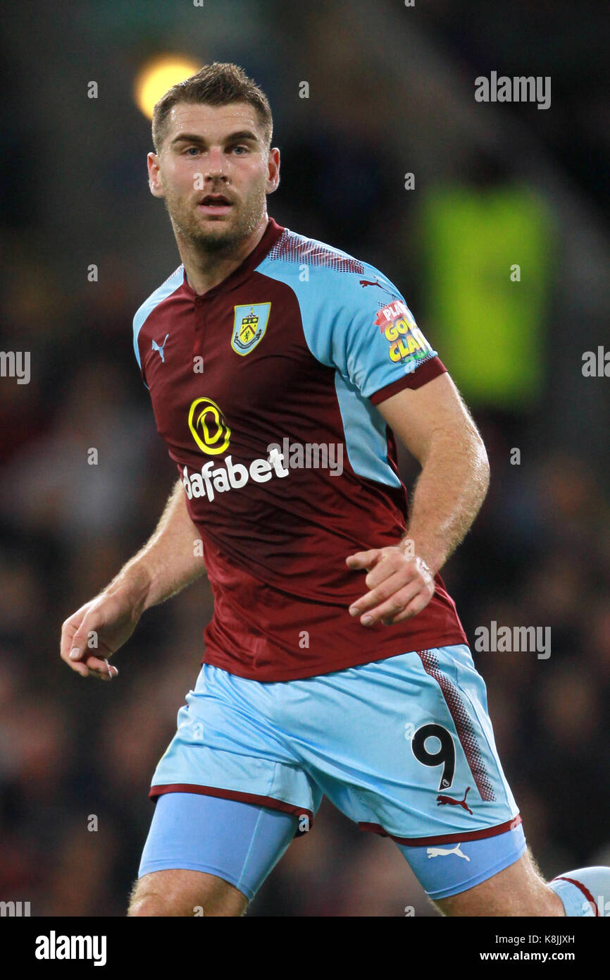 Burnley's Sam Vokes Stock Photo - Alamy