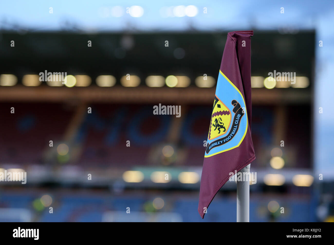 A general view of Turf Moor from the corner flag Stock Photo - Alamy