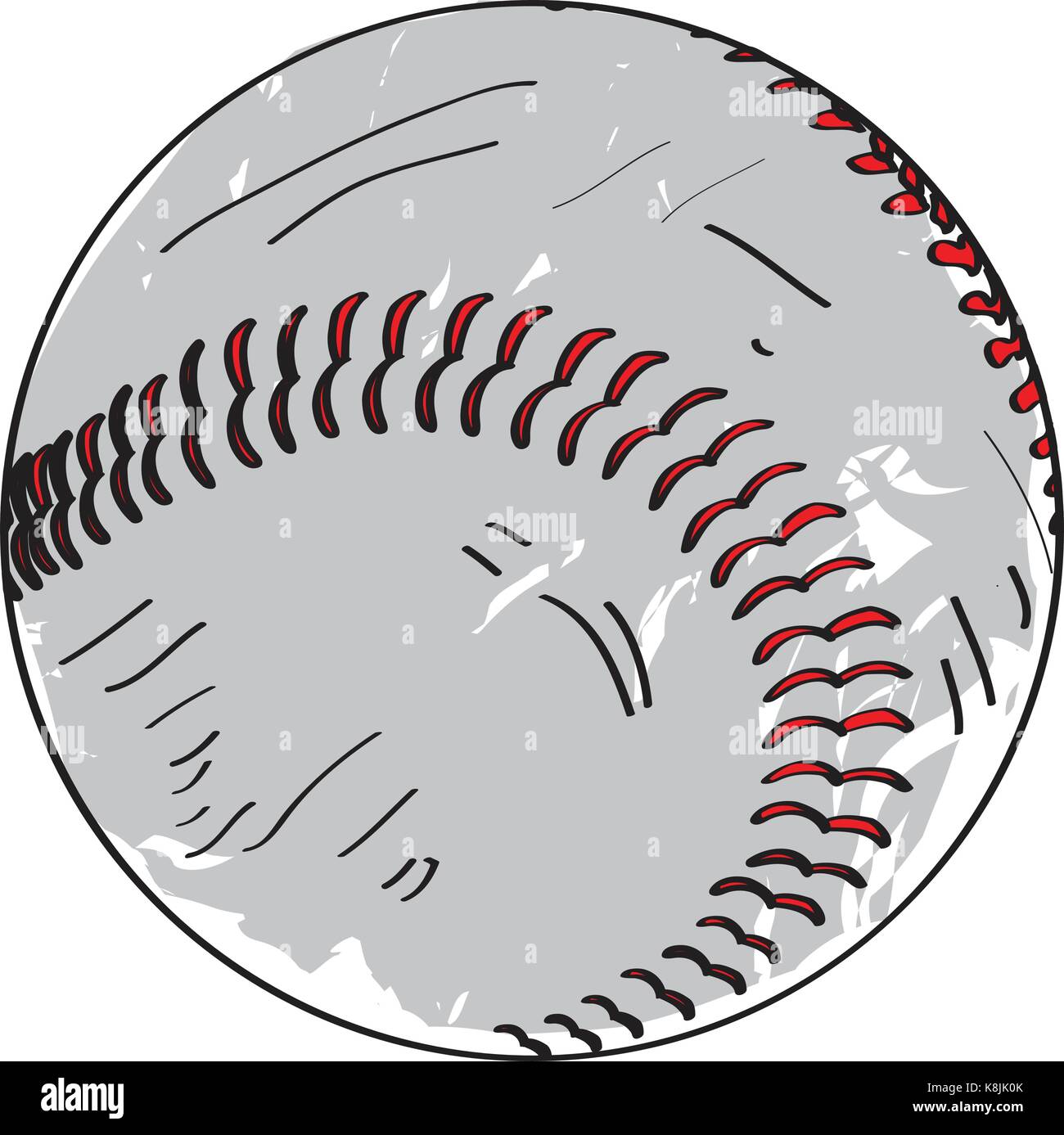 Retro baseball ball Stock Vector Image & Art - Alamy