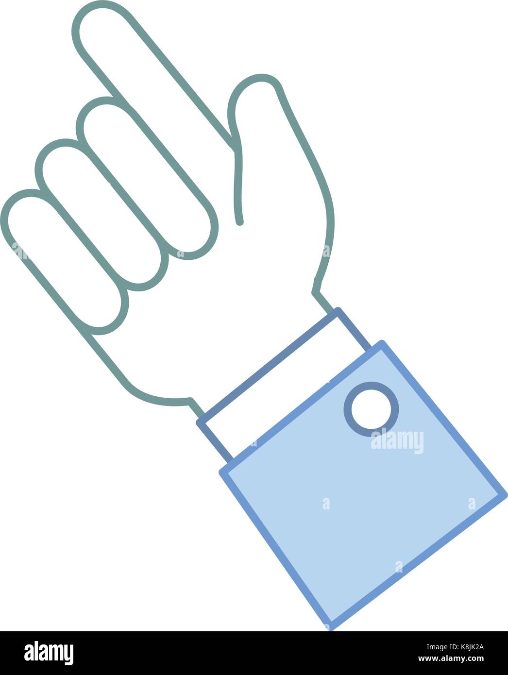 human hand touching icon Stock Vector Image & Art - Alamy