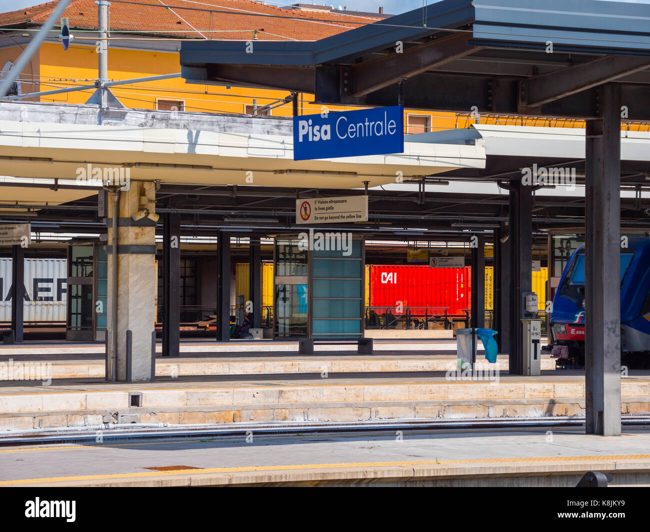 Pisa Central station called Pisa Centrale - PISA TUSCANY ITALY ...