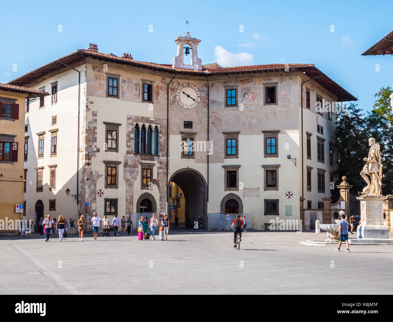 Beautiful Cavalieri Square in Pisa called Piazza dei Cavalieri - PISA ...