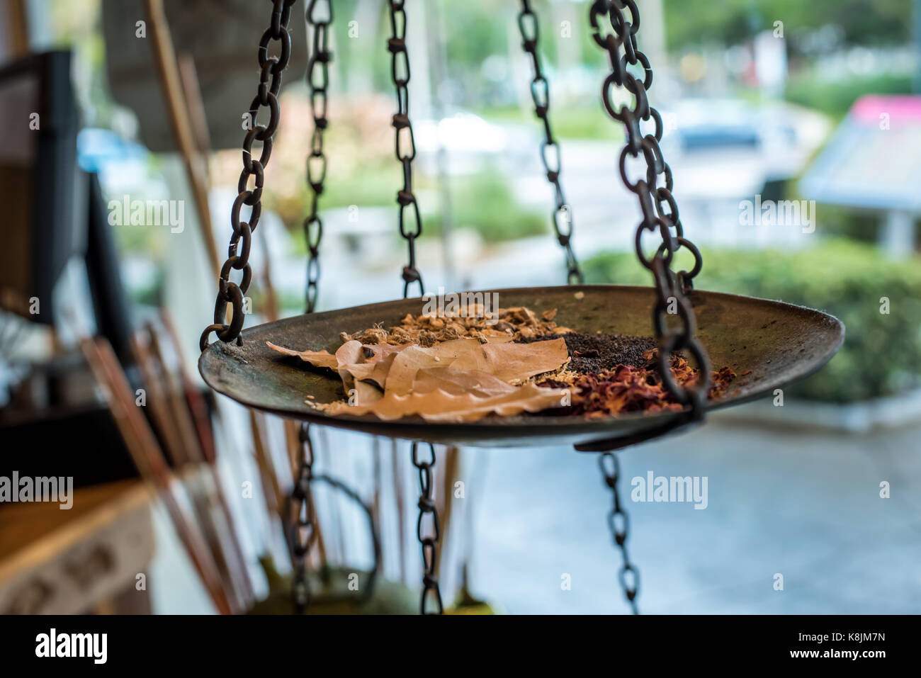 Cooking Spices on a tray Stock Photo - Alamy