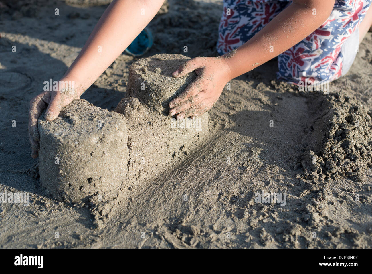 Making Sand Castle High Resolution Stock Photography and Images - Alamy