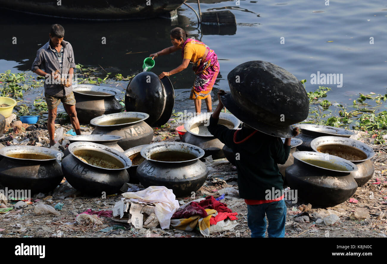 the life diversity over and surrounding the dying river buriganga of ...