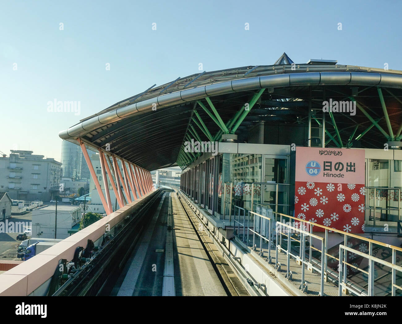 Yurikamome rapid transit system hi-res stock photography and images - Alamy