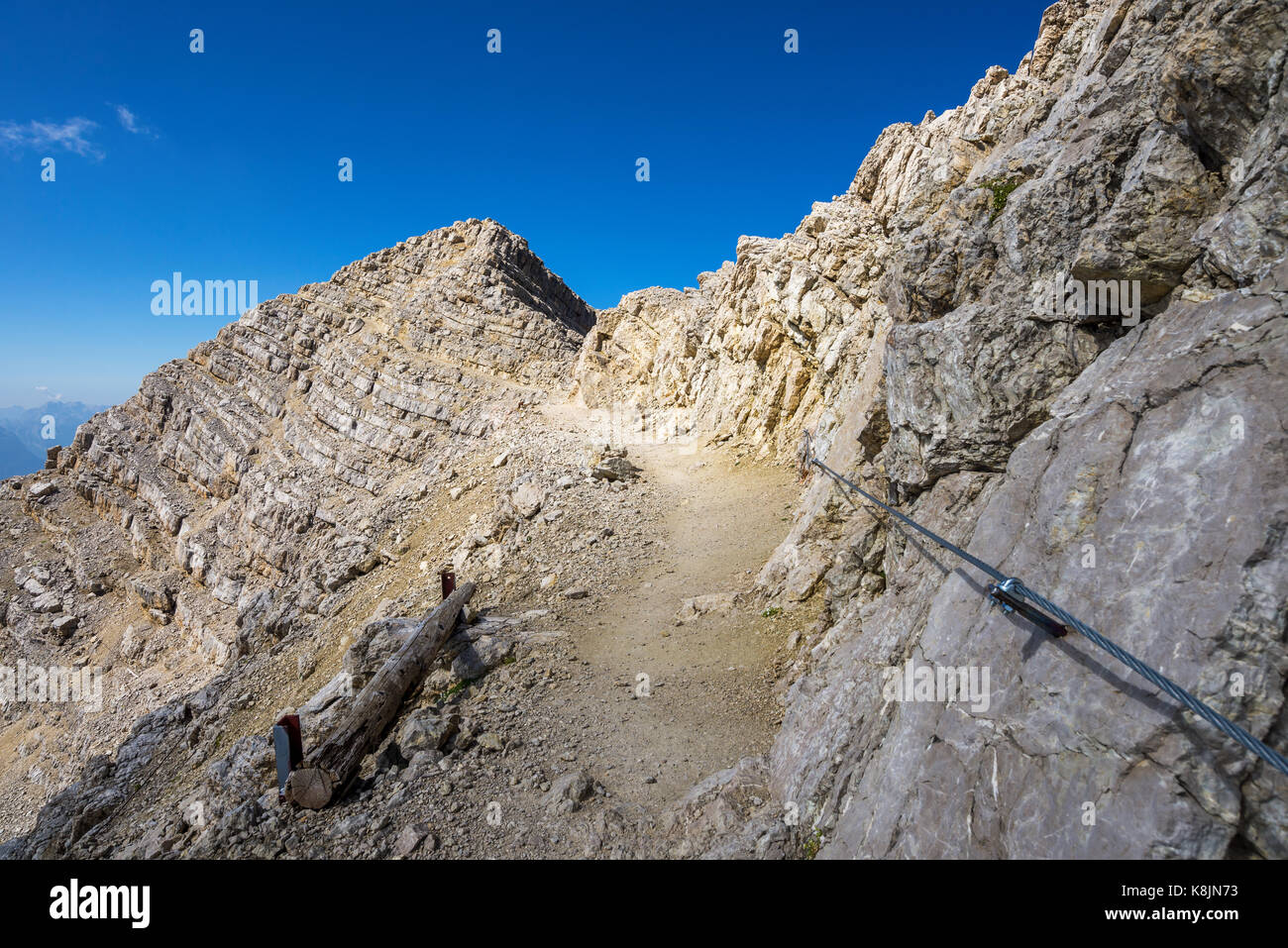 Tofana di Mezzo is the highenst peak in Tofane group Stock Photo - Alamy