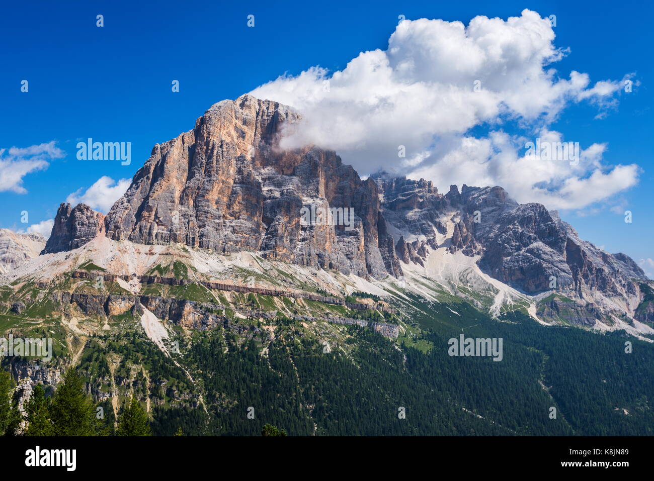 Tofane is a mountain group in the Dolomites of northern Italy, west of ...