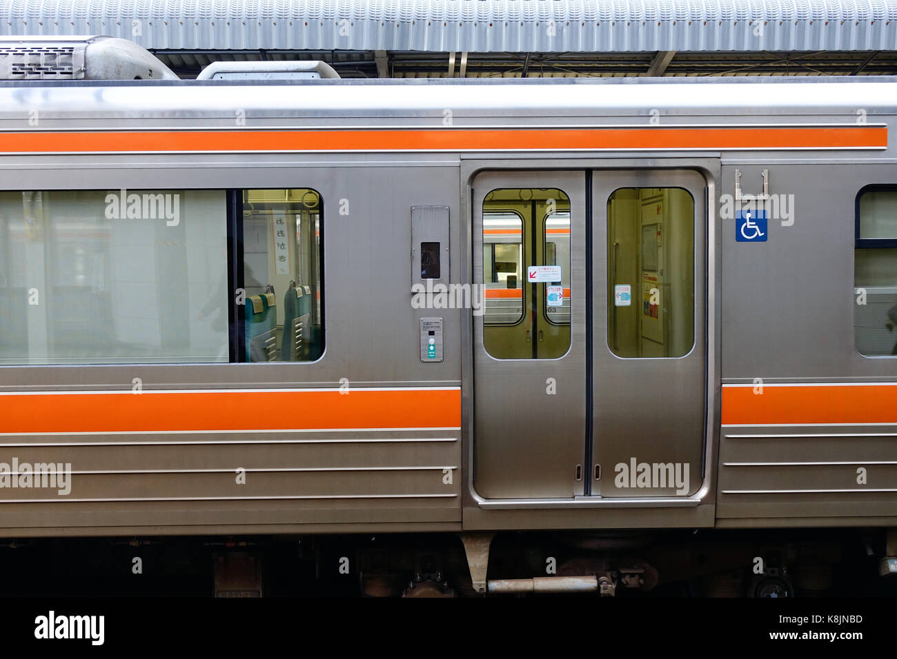 Japanese train detail hi-res stock photography and images - Alamy
