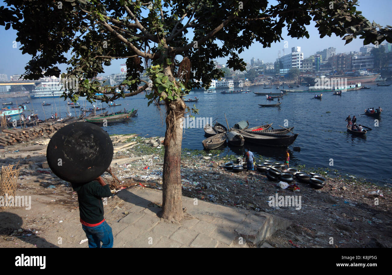 the life diversity over and surrounding the dying river buriganga ...