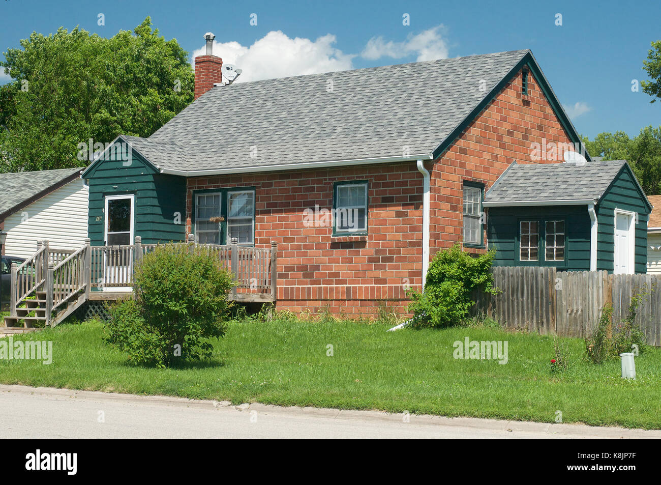 The city of Winterset in Madison County, Iowa, USA Stock Photo - Alamy