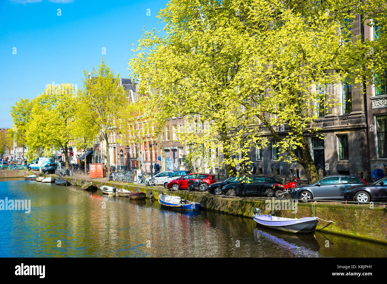 Famous canals embankments amsterdam city hi-res stock photography and ...
