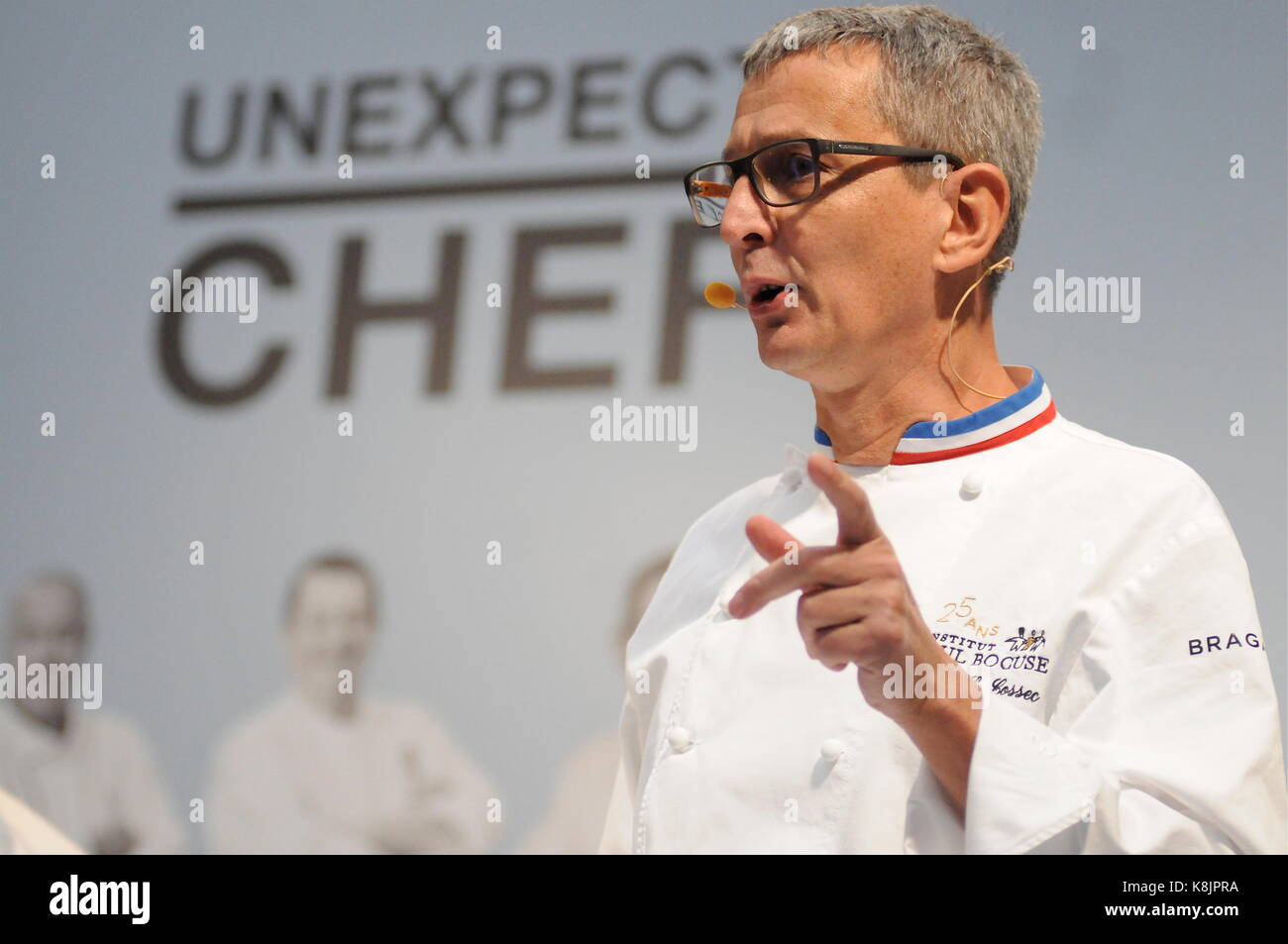 Chef Alain Le Cossec appears in Lyon, France Stock Photo - Alamy