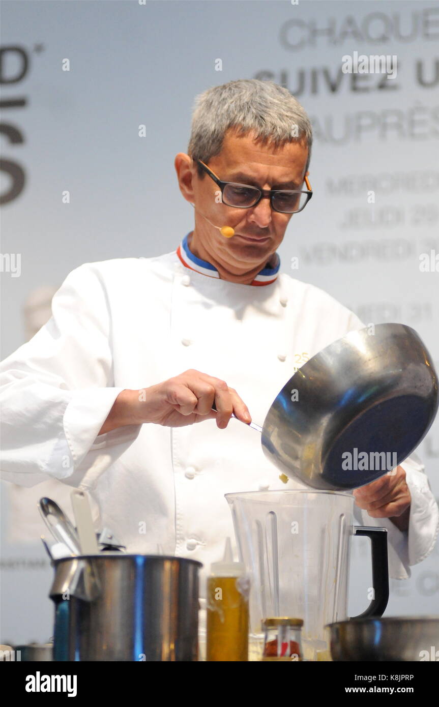 Chef Alain Le Cossec appears in Lyon, France Stock Photo - Alamy
