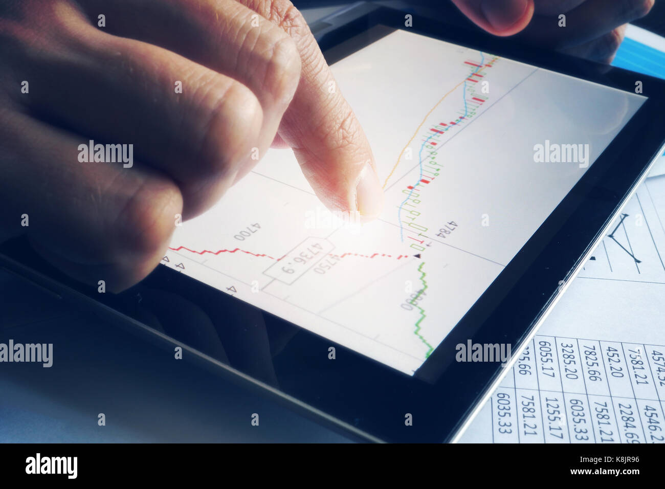 Share trading screen hi-res stock photography and images - Alamy