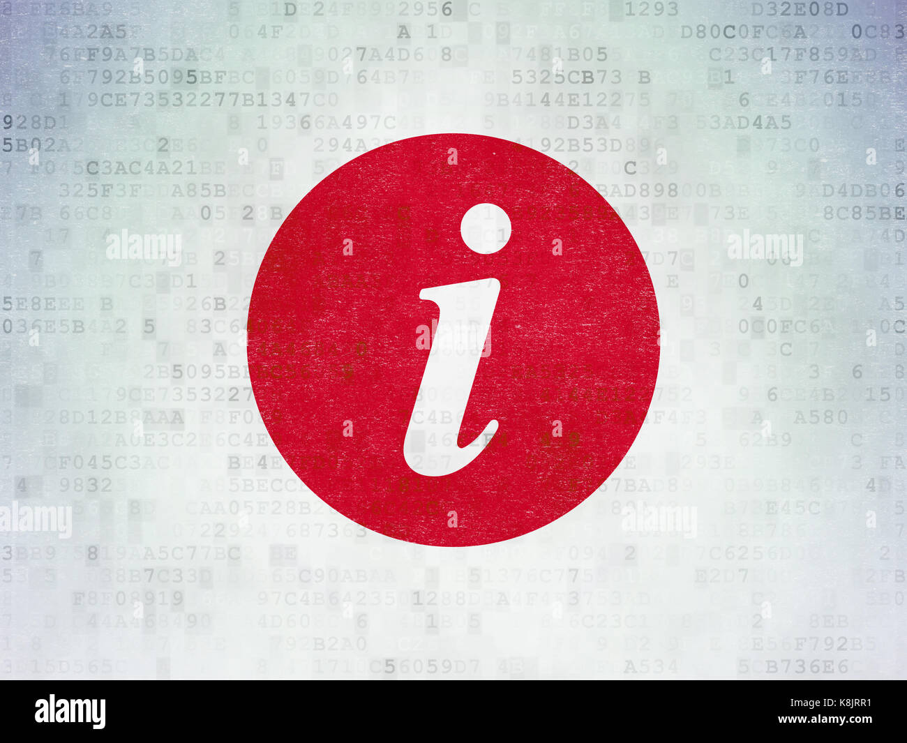 Web design concept: Information on Digital Data Paper background Stock ...