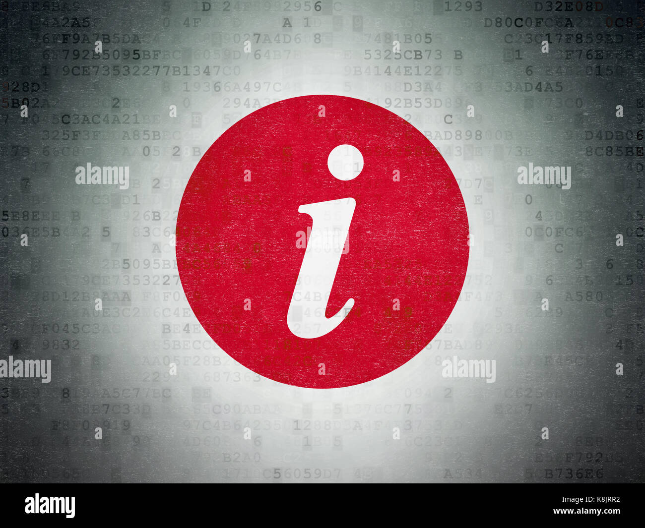 Web design concept: Information on Digital Data Paper background Stock ...