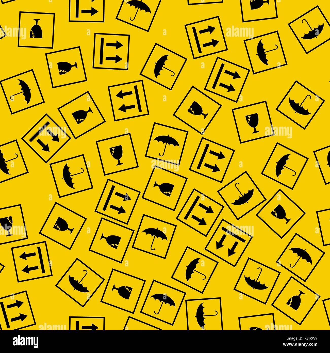 Different Symbols Seamless Pattern Stock Vector Image & Art - Alamy