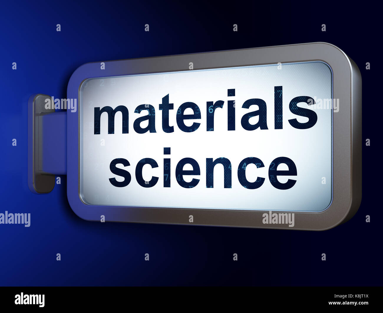 Science concept: Materials Science on billboard background Stock Photo ...