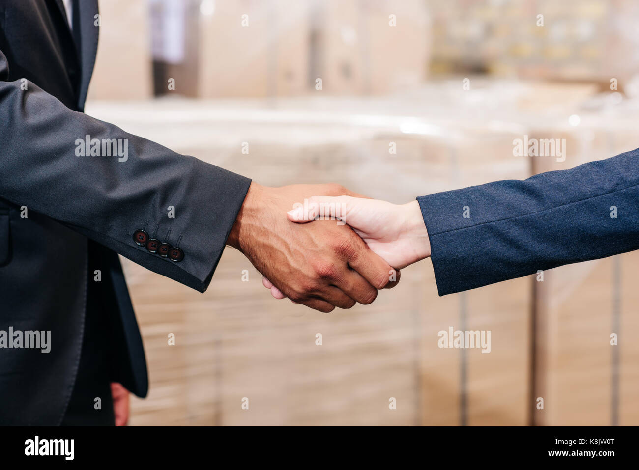 Shaking packages hi-res stock photography and images - Alamy