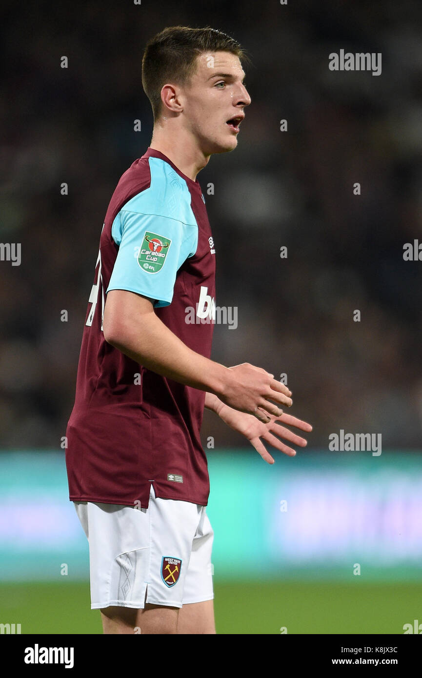 West Ham United's Declan Rice Stock Photo - Alamy