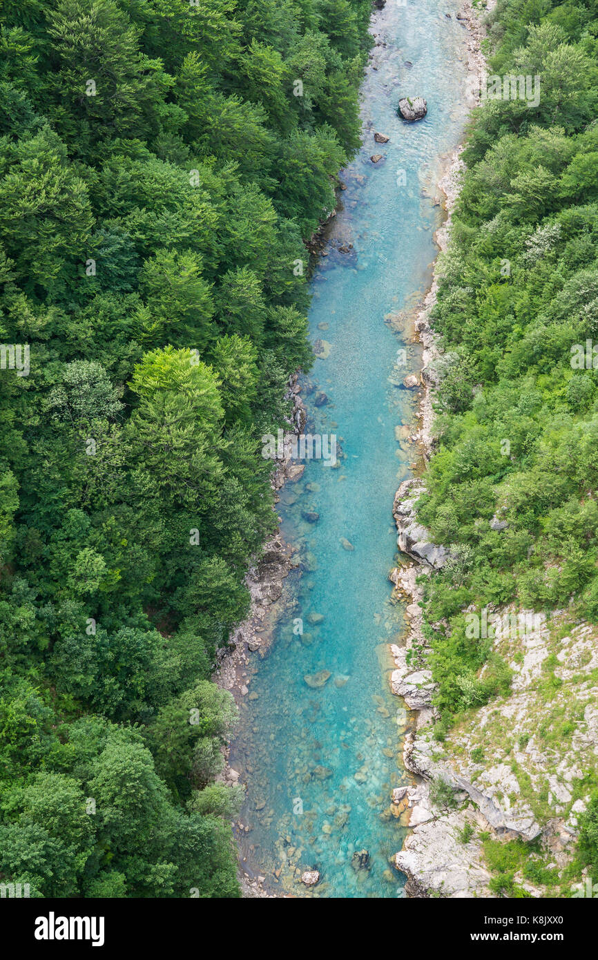 Aerial view tara canyon in hi-res stock photography and images - Alamy