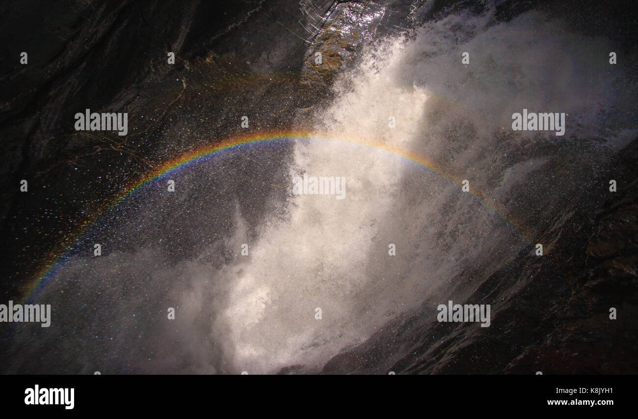 Double rainbow fall color in hi-res stock photography and images - Alamy
