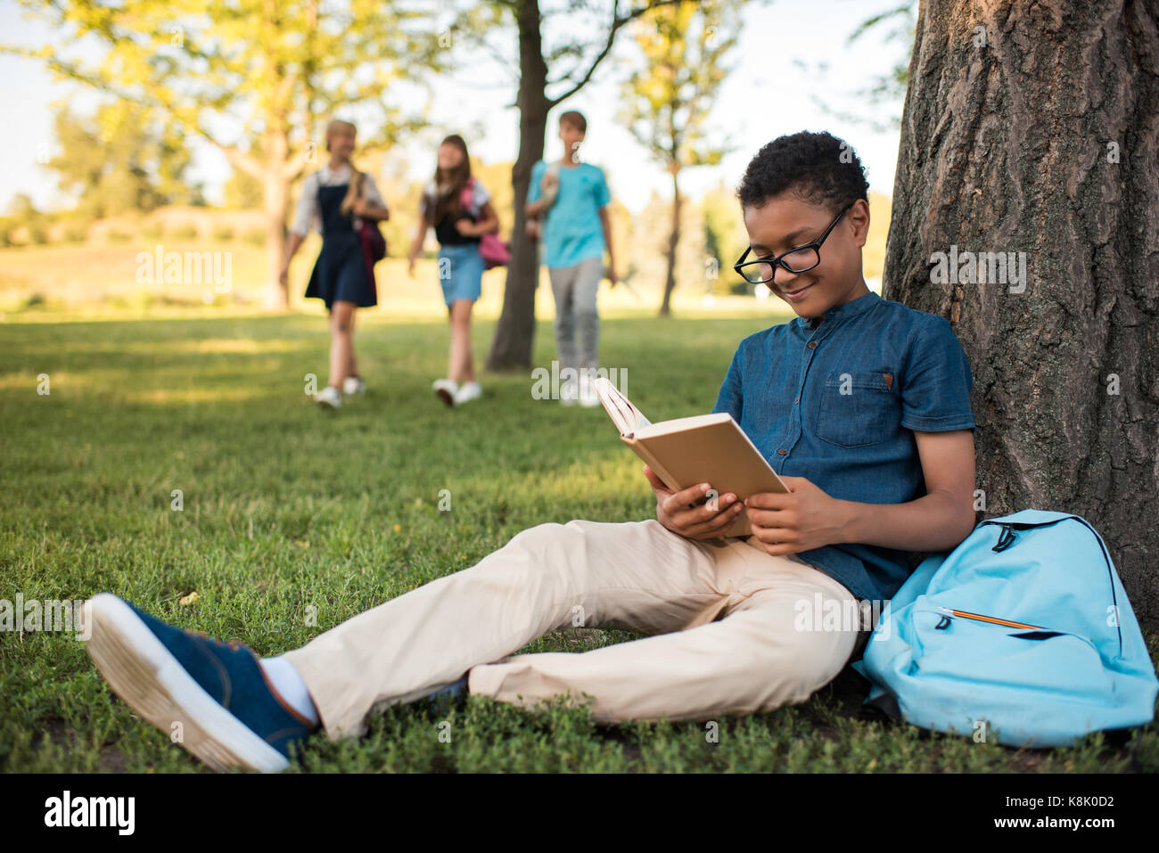 African teen boy smile hi-res stock photography and images - Alamy