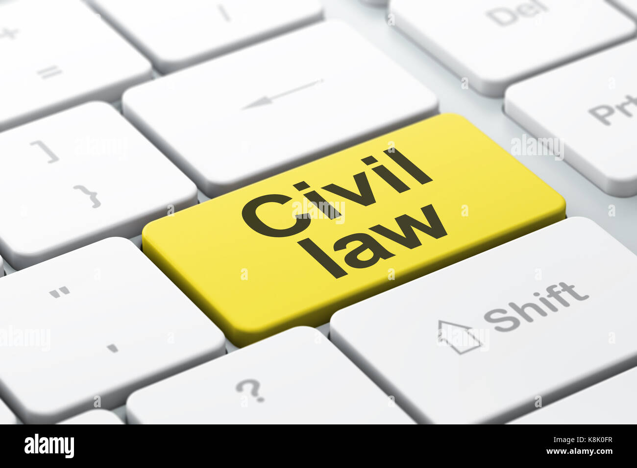 Law concept: Civil Law on computer keyboard background Stock Photo - Alamy