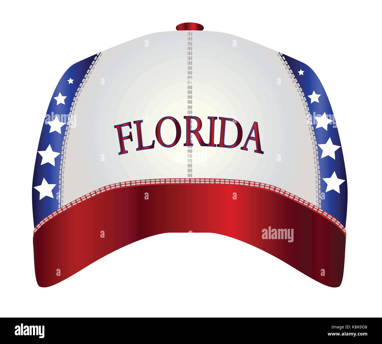 Florida cap Stock Vector Images - Alamy