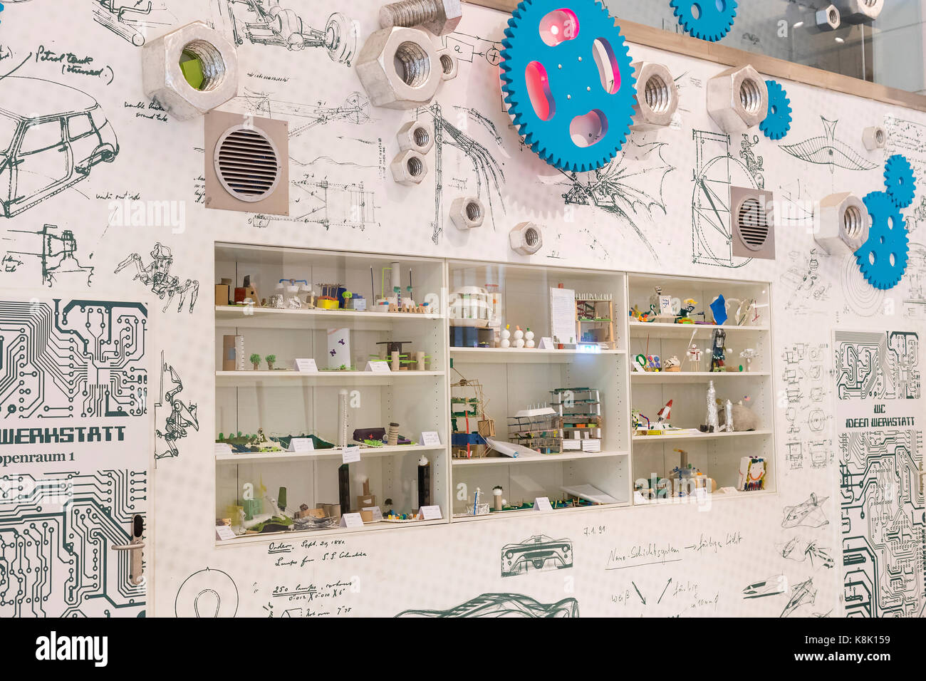 VIENNA, AUSTRIA - 24 AUGUST 2017:The technical museum in Vienna ...