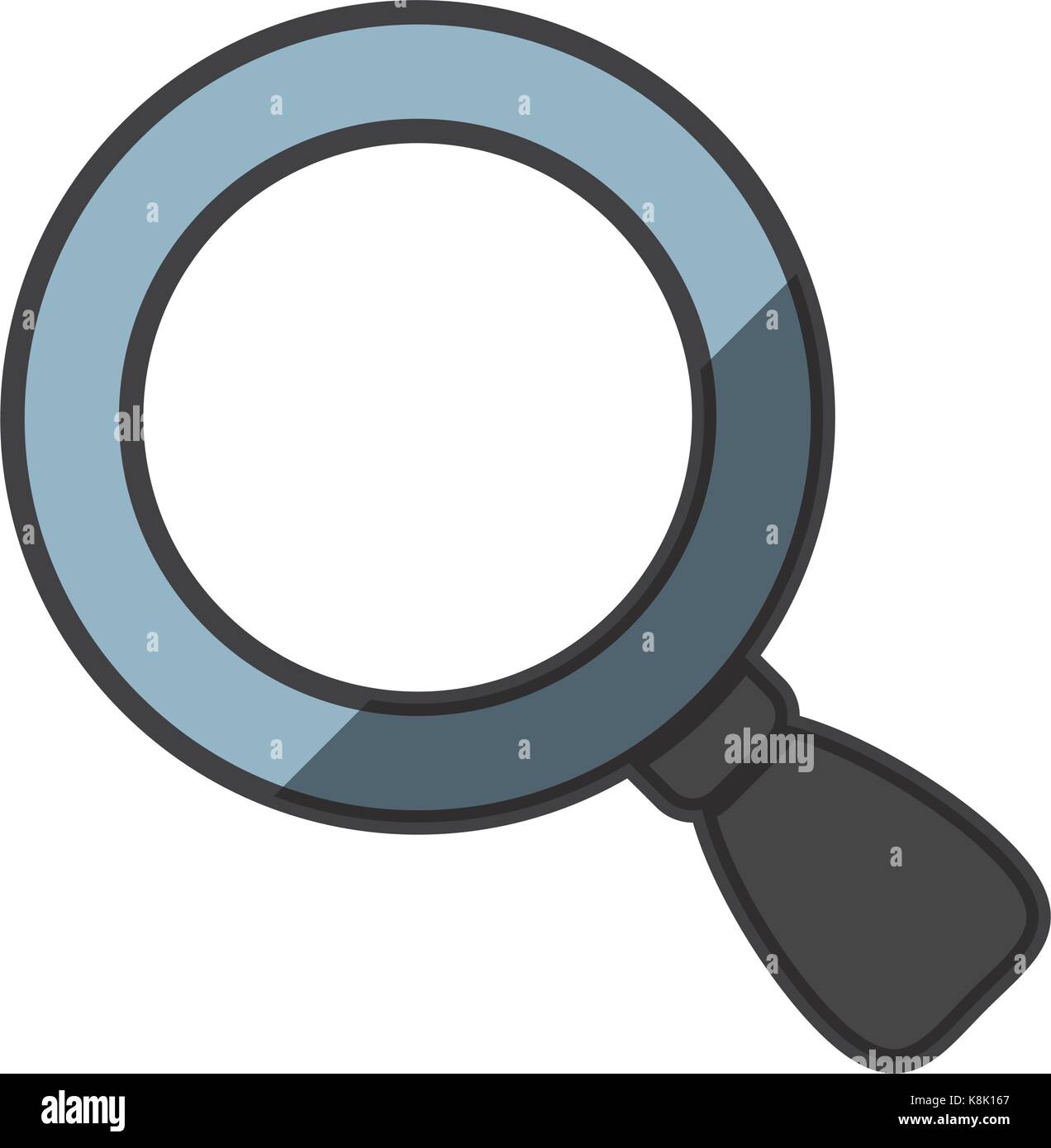 Magnifying glass lupe Stock Vector Image & Art - Alamy