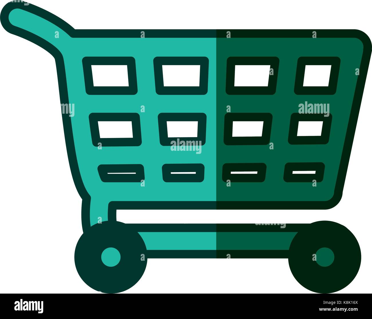 Shopping cart symbol Stock Vector Image & Art - Alamy