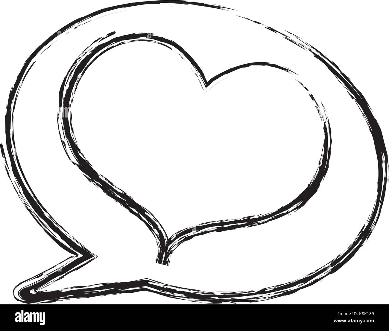 Bubble chat symbol Stock Vector Image & Art - Alamy