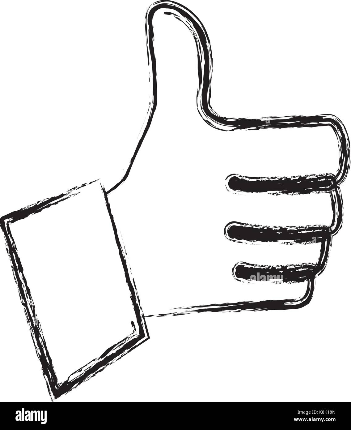 Thumb up like symbol Stock Vector Image & Art - Alamy