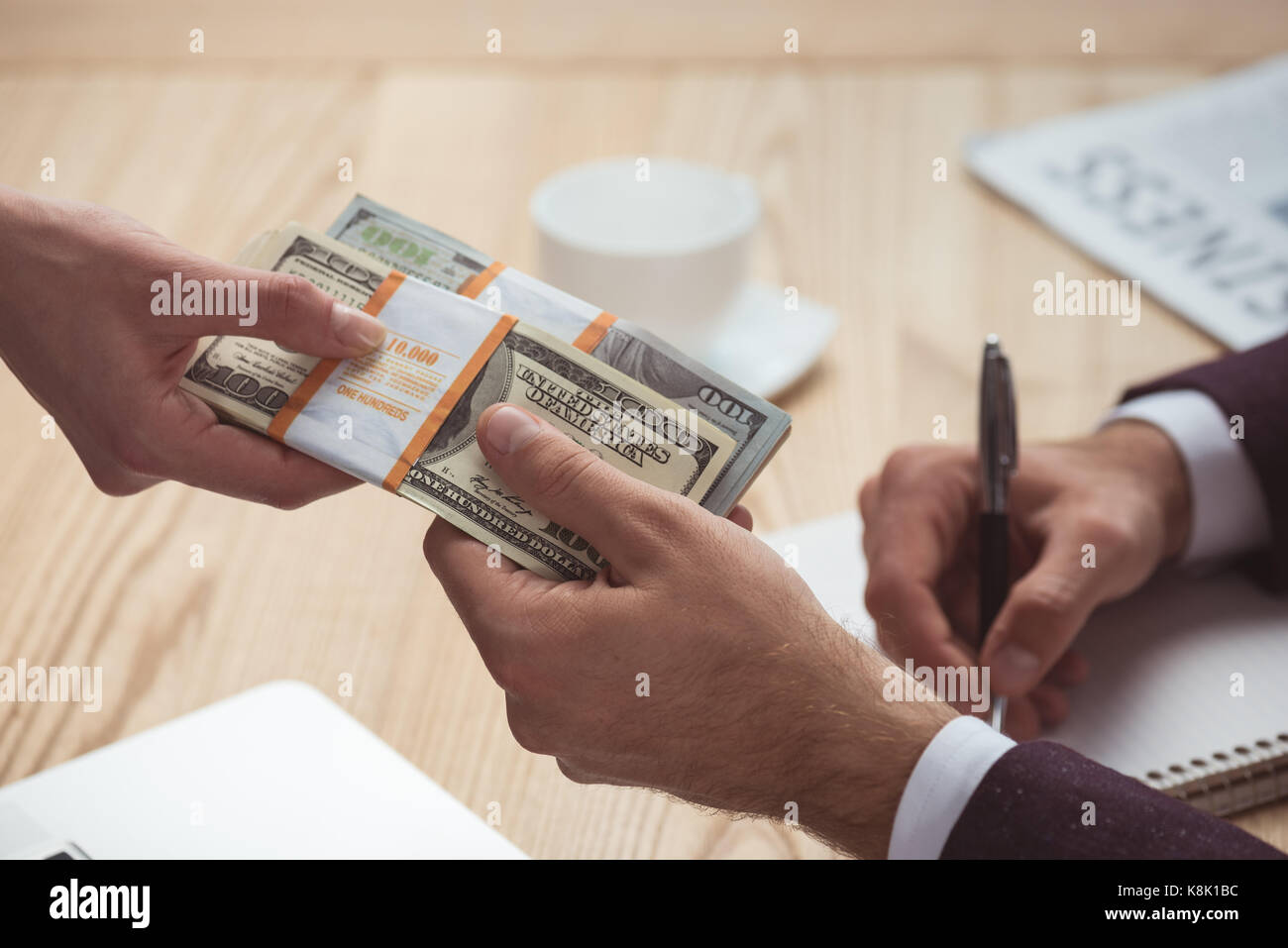 Salary hold hi-res stock photography and images - Alamy