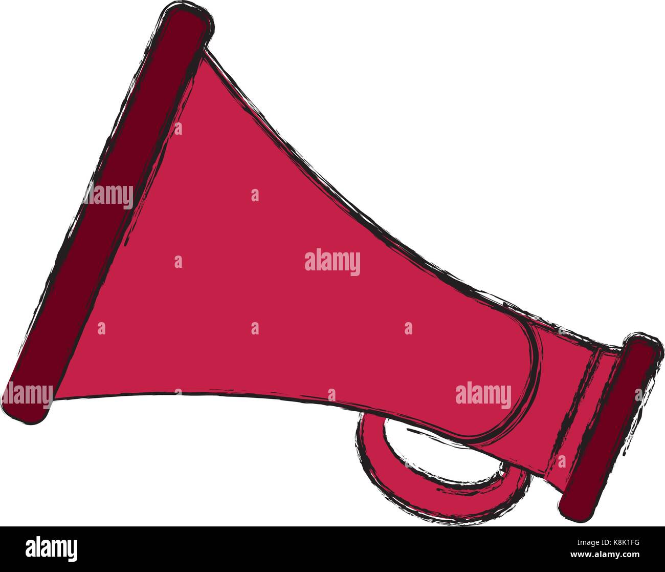 Bullhorn advertising symbol Stock Vector Image & Art - Alamy